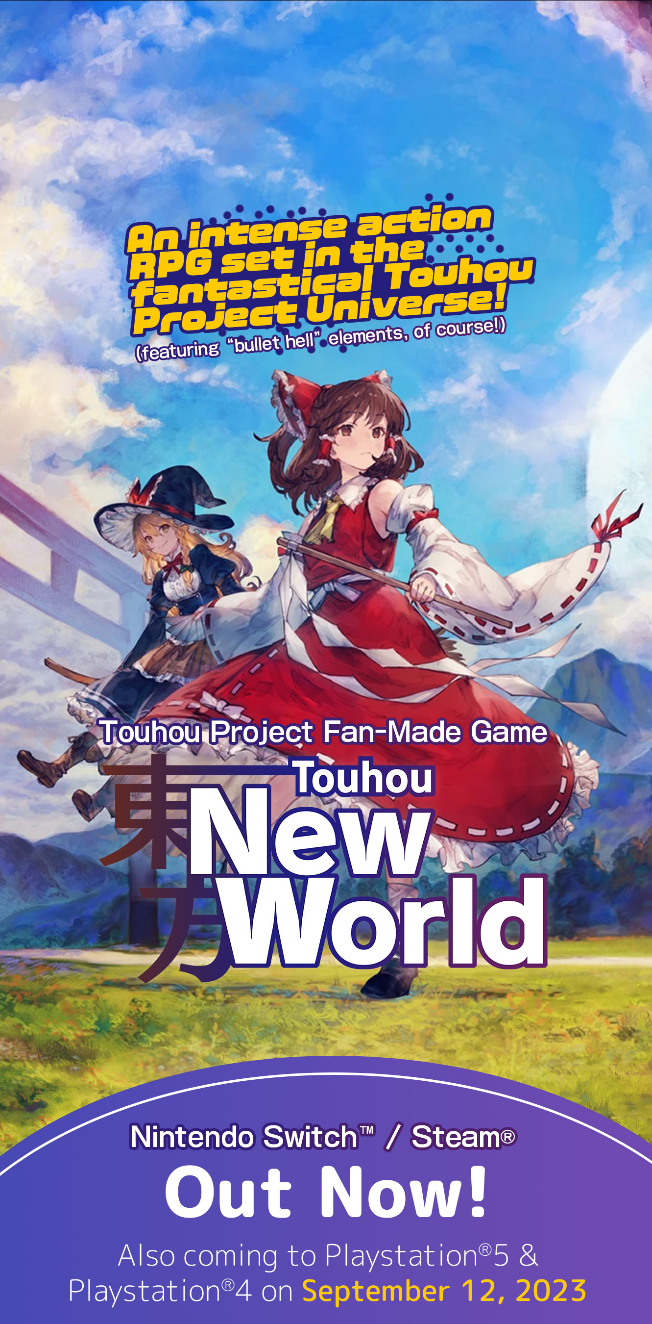 Touhou New World | XSEED Games